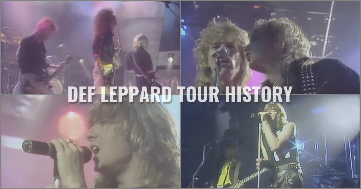 (Def Leppard News) 37 Years Ago DEF LEPPARD Tape TOO LATE FOR LOVE For ...
